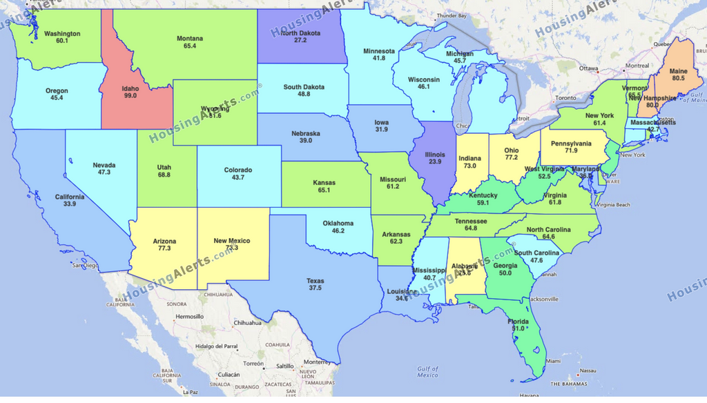 MLS Analyst - Live Map - HousingAlerts.com