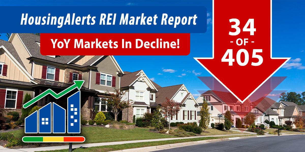 List of 34 Declining Markets Year-Over-Year
